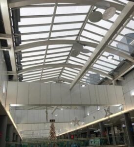 Mander Shopping Centre | Rope Access Glazing